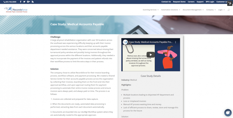 Document Scanning and Automation Resources | Recordsforce