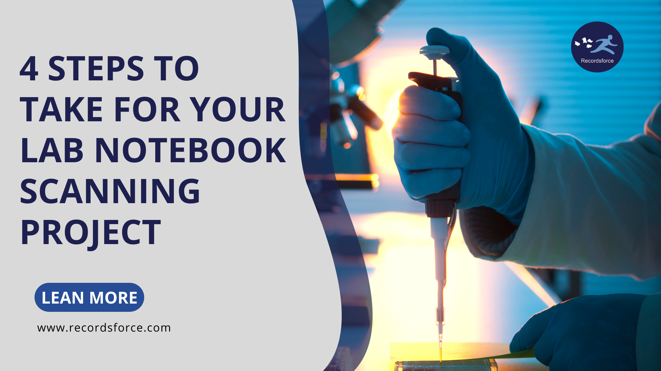 4 Steps to Take For Your Lab Notebook Scanning Project | Recordsforce