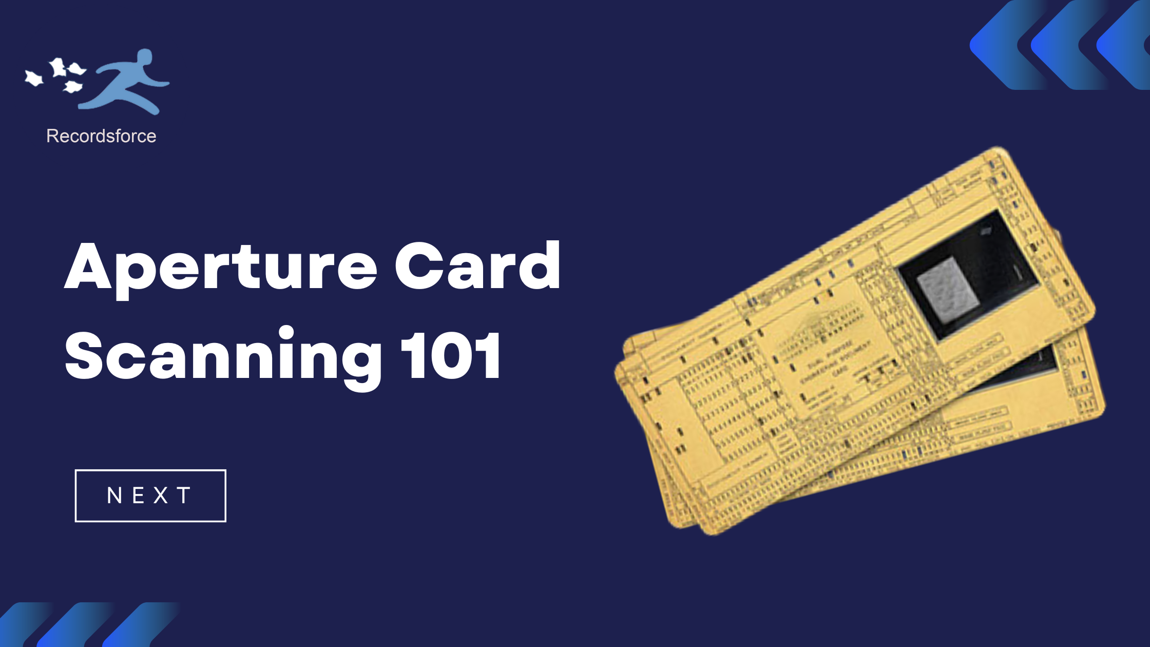 Aperture Card Scanning 101 | Recordsforce